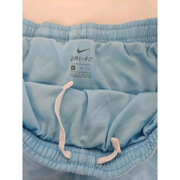 Nike | Shorts | Nike Nwt Track Shorts Girls Light Blue Running Track ...